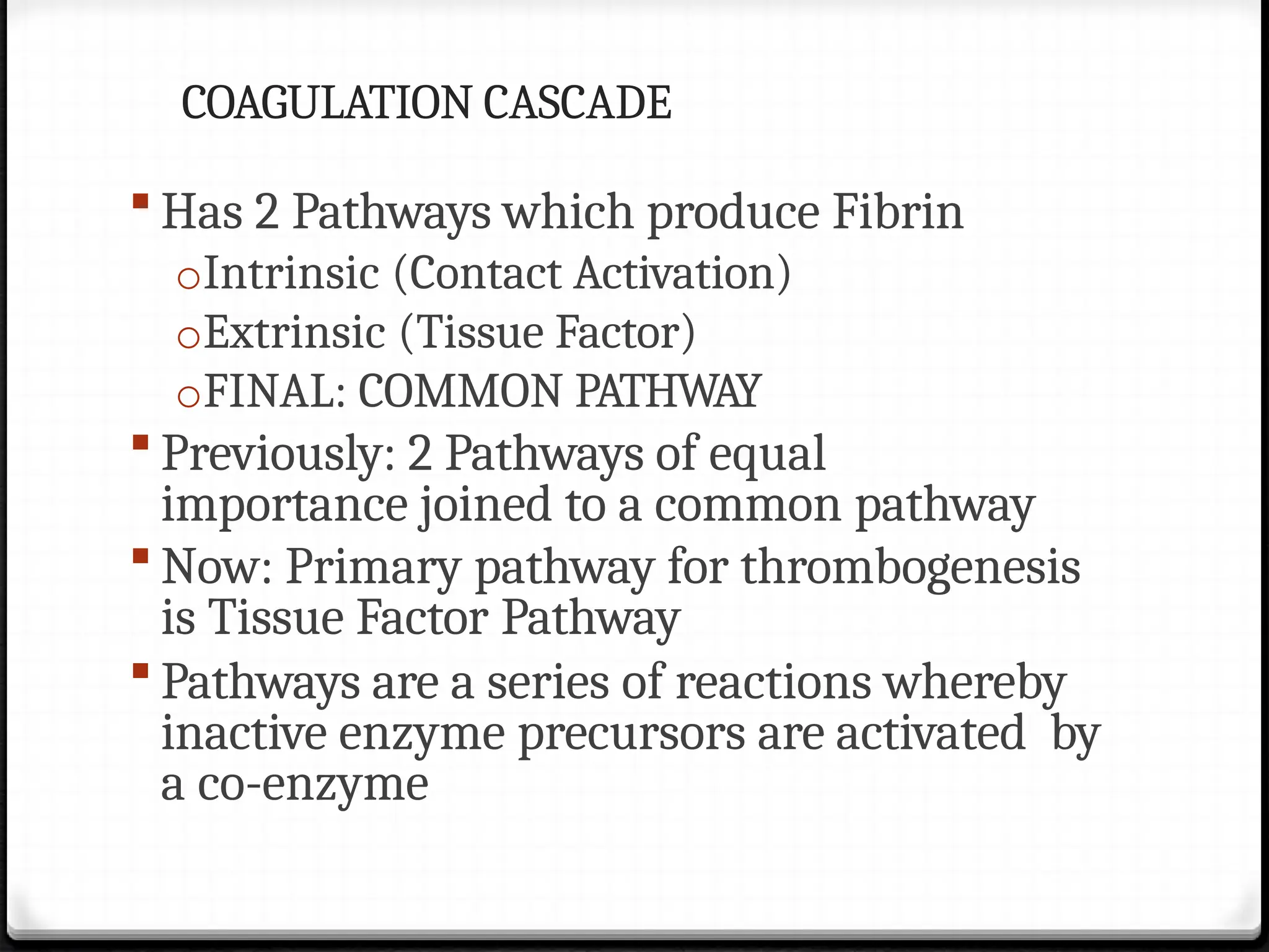 Coagulation coagulation cascade, clotting factors | PPTX