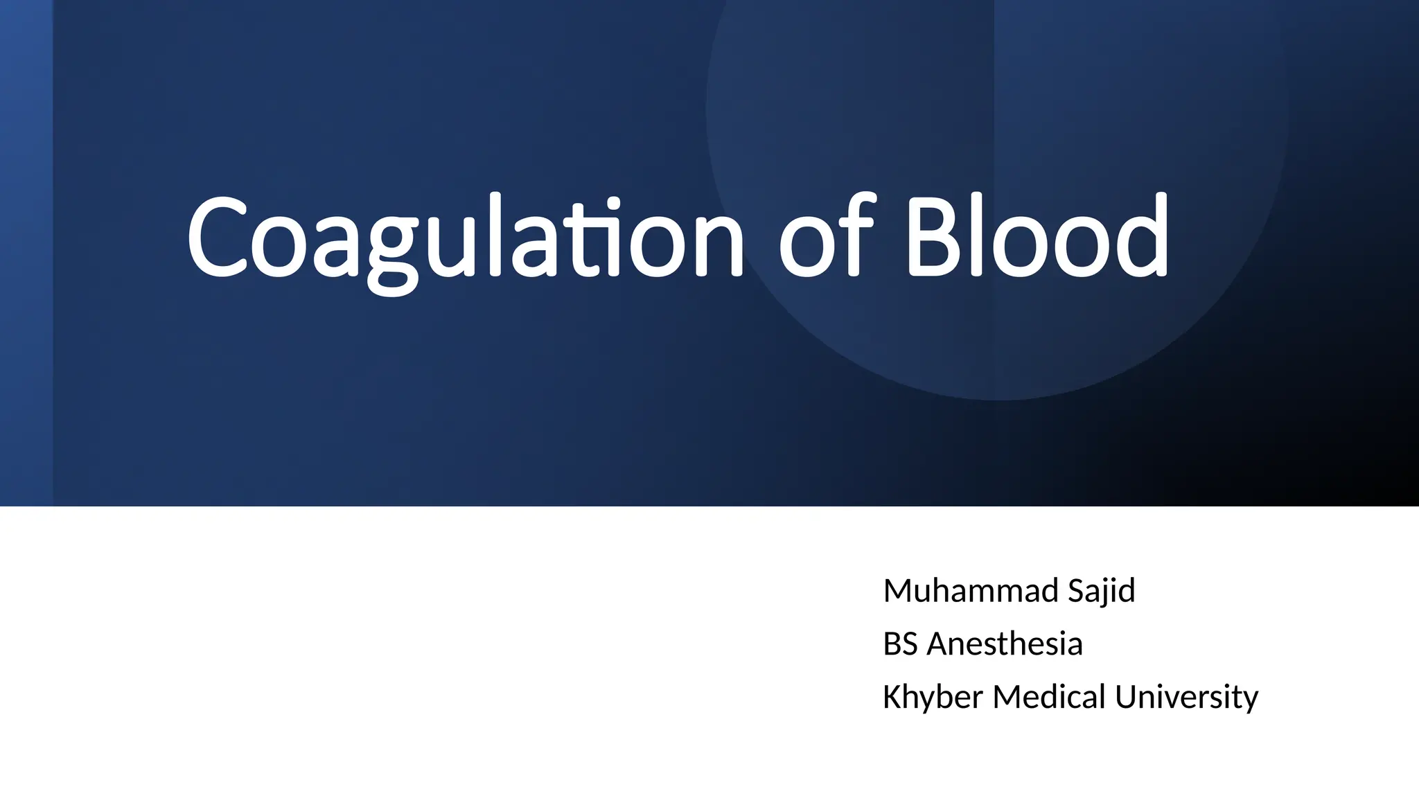Coagulation of Blood, Coagulation cascade, Hemostasis process | PPTX