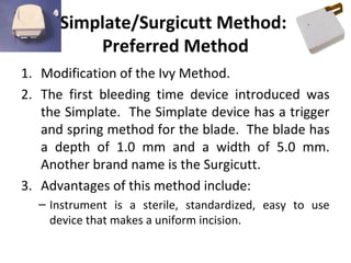 Coagulation tests | PPT