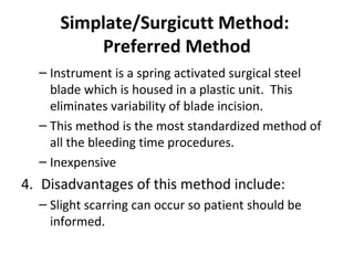 Coagulation tests | PPT