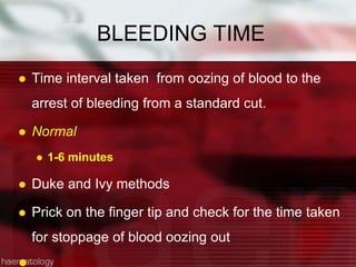 COAGULATION AND BLEEDING DISORDERS.pptx