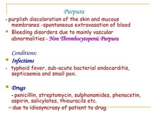 coagulation and bleeding disorders in oral health | PPT