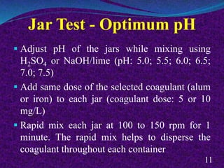 Coagulation and flocculation | PPTX