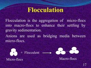 Coagulation and flocculation | PPTX