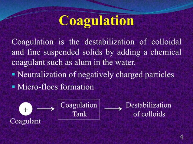 Coagulation and flocculation | PPTX