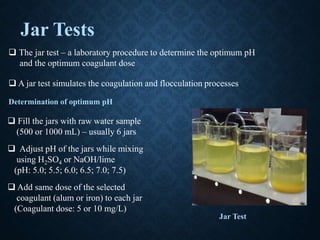 Coagulation and flocculation | PPTX