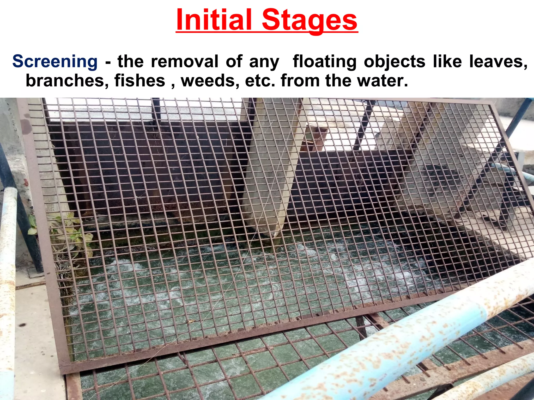Water Treatment Processes:- Coagulation , Flocculation, Filtration by ...