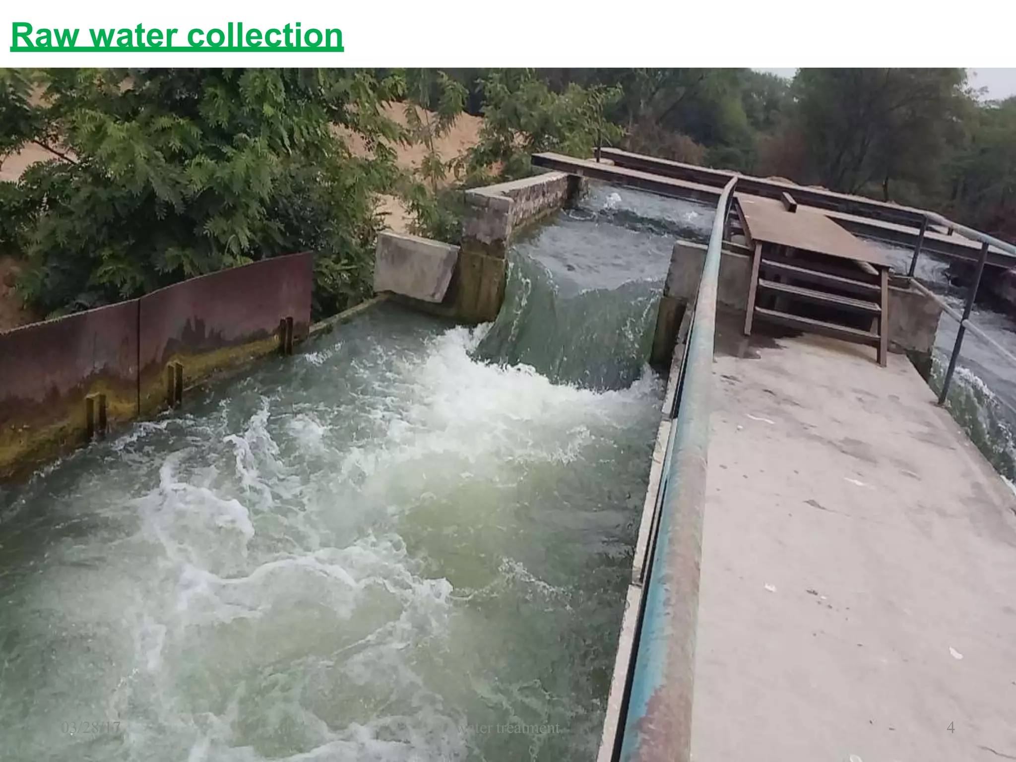 Water treatment process | PPTX