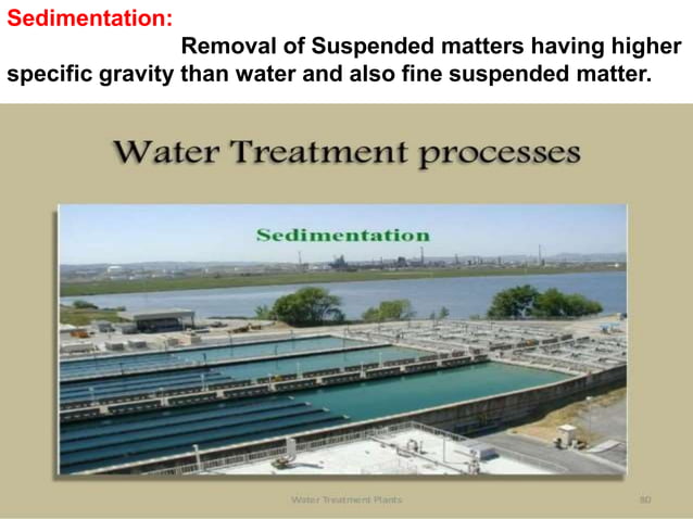 Water treatment process | PPTX | Chemistry | Science