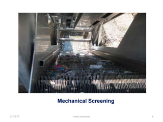 Water treatment process | PPTX