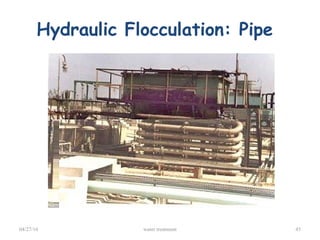 Coagulation and flocculation in water treatment | PPT