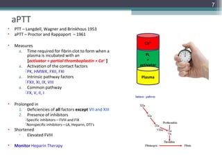Coagulation assays part 1 | PPT