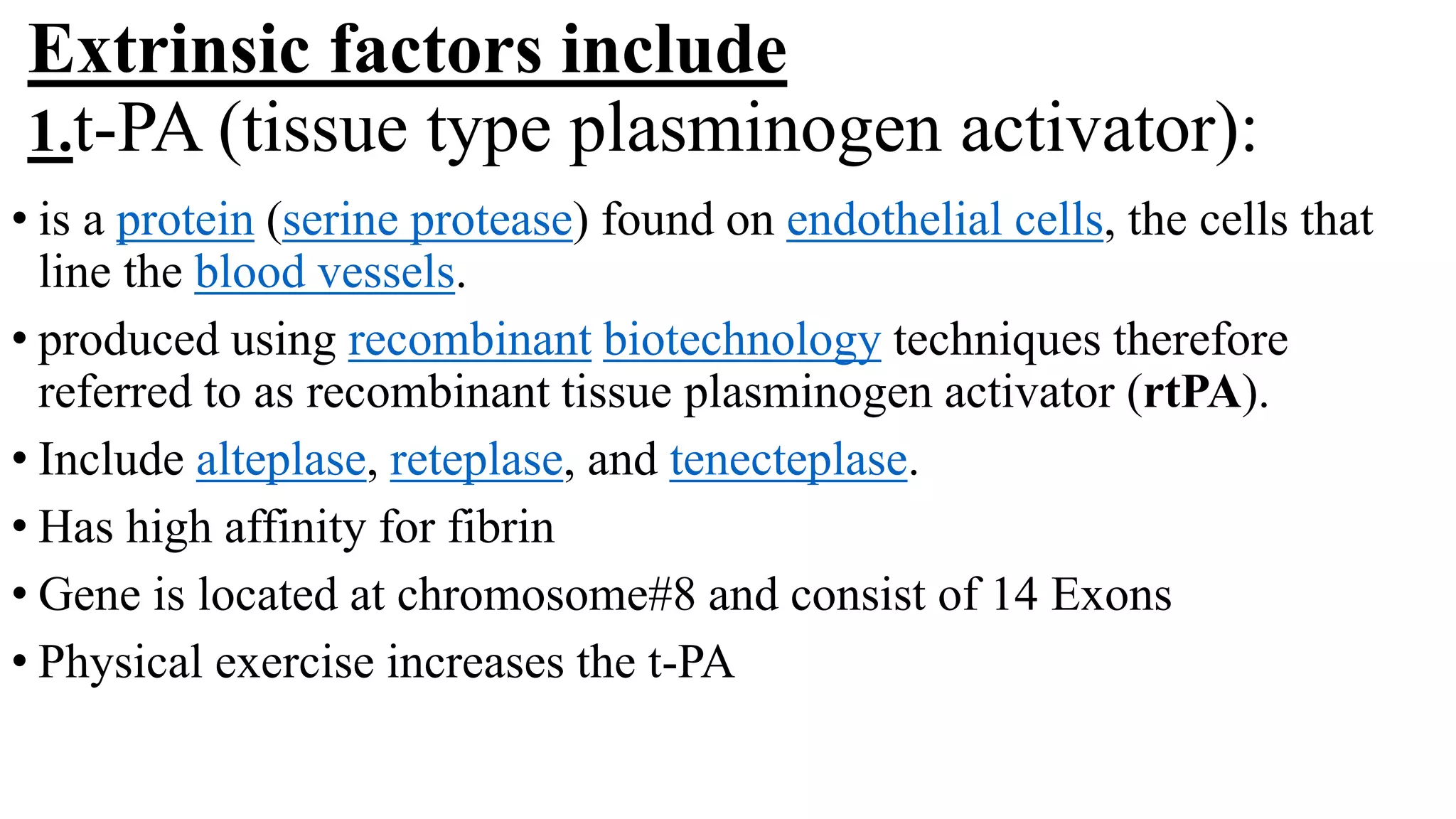 Coagulation cascade & Fibrinolytic Mechanisms.PPTX
