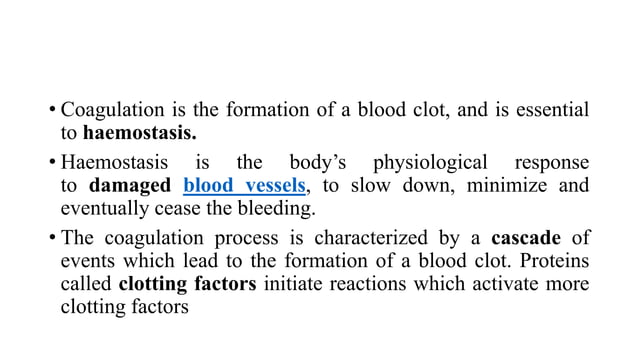 Coagulation cascade & Fibrinolytic Mechanisms.PPTX