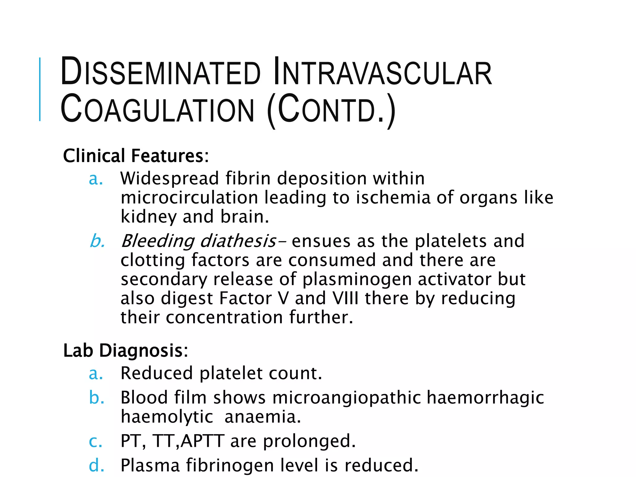 Coagulation Disorders | PPTX