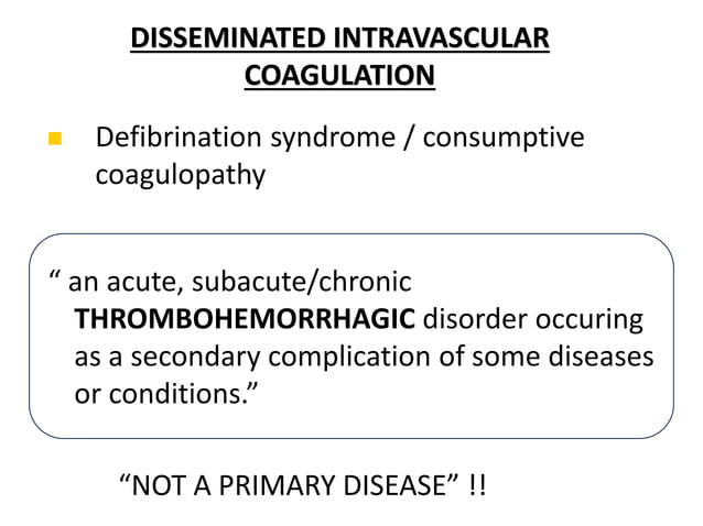 Hemostasis and Coagulation Disorders.pdf | Blood Disorders | Diseases and Conditions