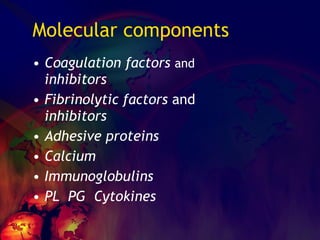 Coagulation Disorders and Anesthesia-Basic pathophysiology | PPT