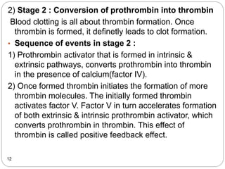 Coagulation factors | PPTX