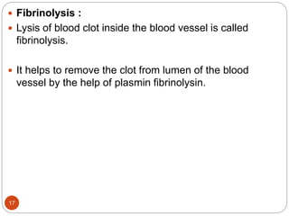 Coagulation factors | PPTX