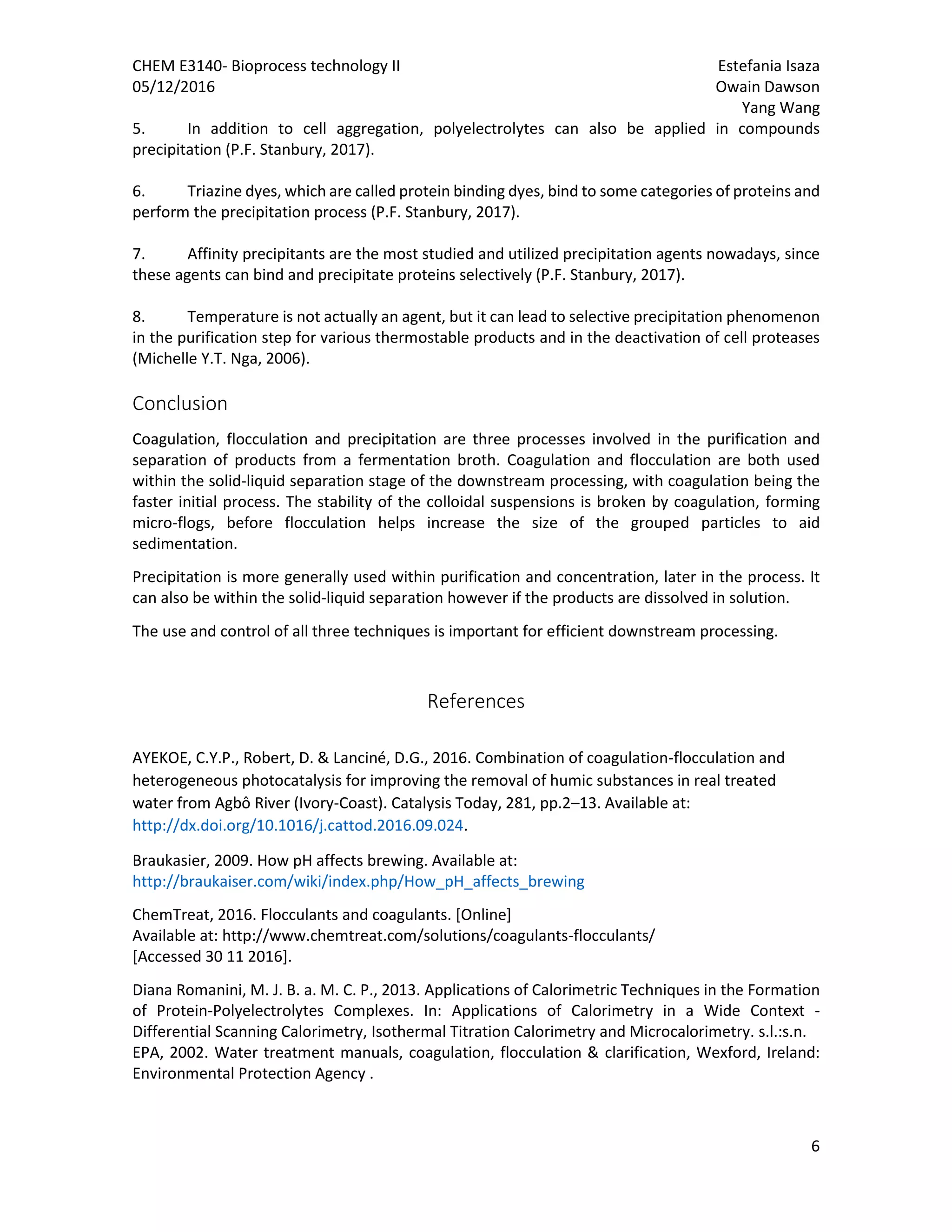 Coagulation flocculation and_precipitation | PDF
