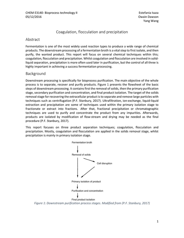 Coagulation flocculation and_precipitation | PDF | Chemistry | Science