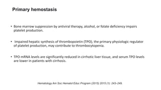 Coagulation in liver diseases.pptx