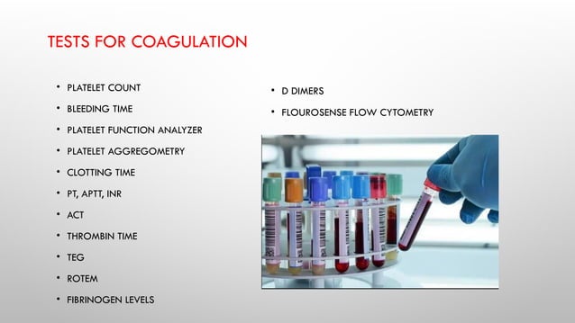 coagulation management in cardiac surgery | PPTX | Blood Disorders ...