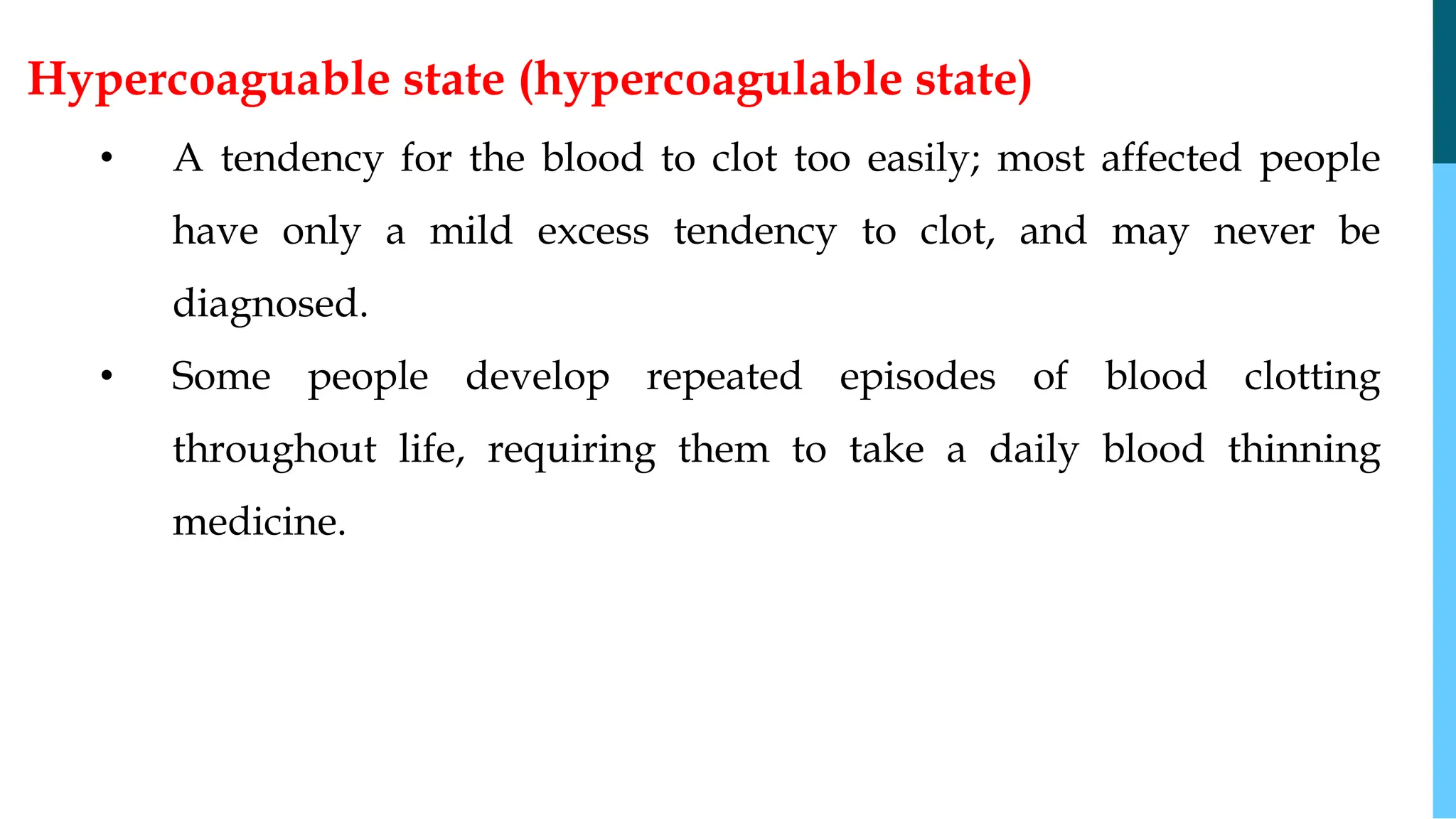 Coagulation Mechanism and blood disorders | PPTX