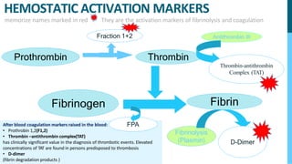 Coagulation Mechanism and blood disorders | PPTX