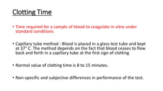 Coagulation monitoring and teg | PPTX