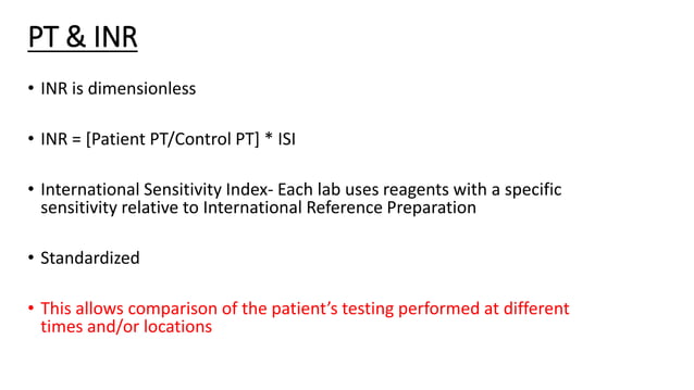 Coagulation monitoring and teg | PPTX | Blood Disorders | Diseases and ...