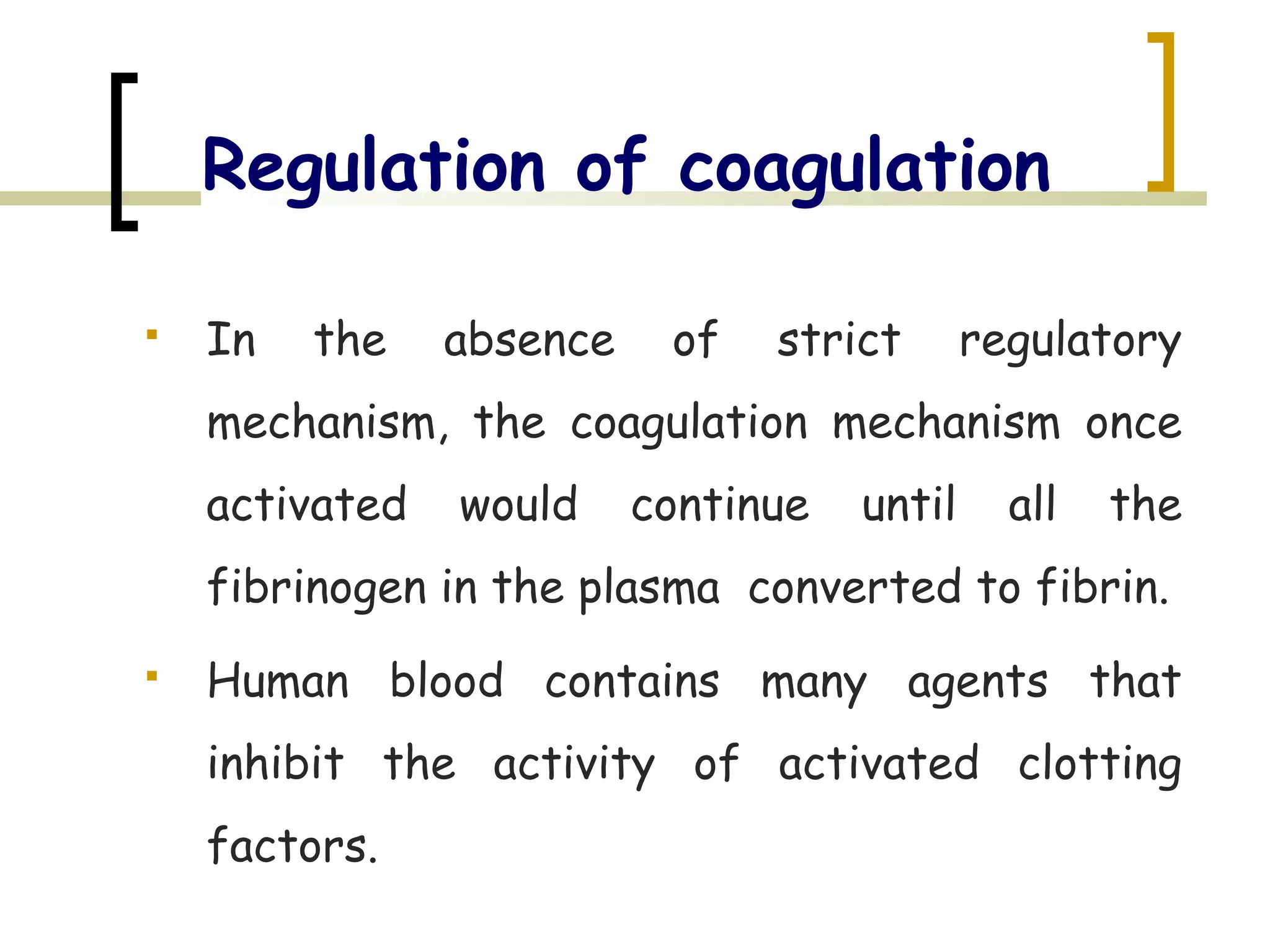 Coagulation Cascade | PPT