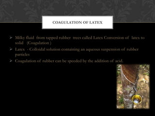 Coagulation of latex | PPTX