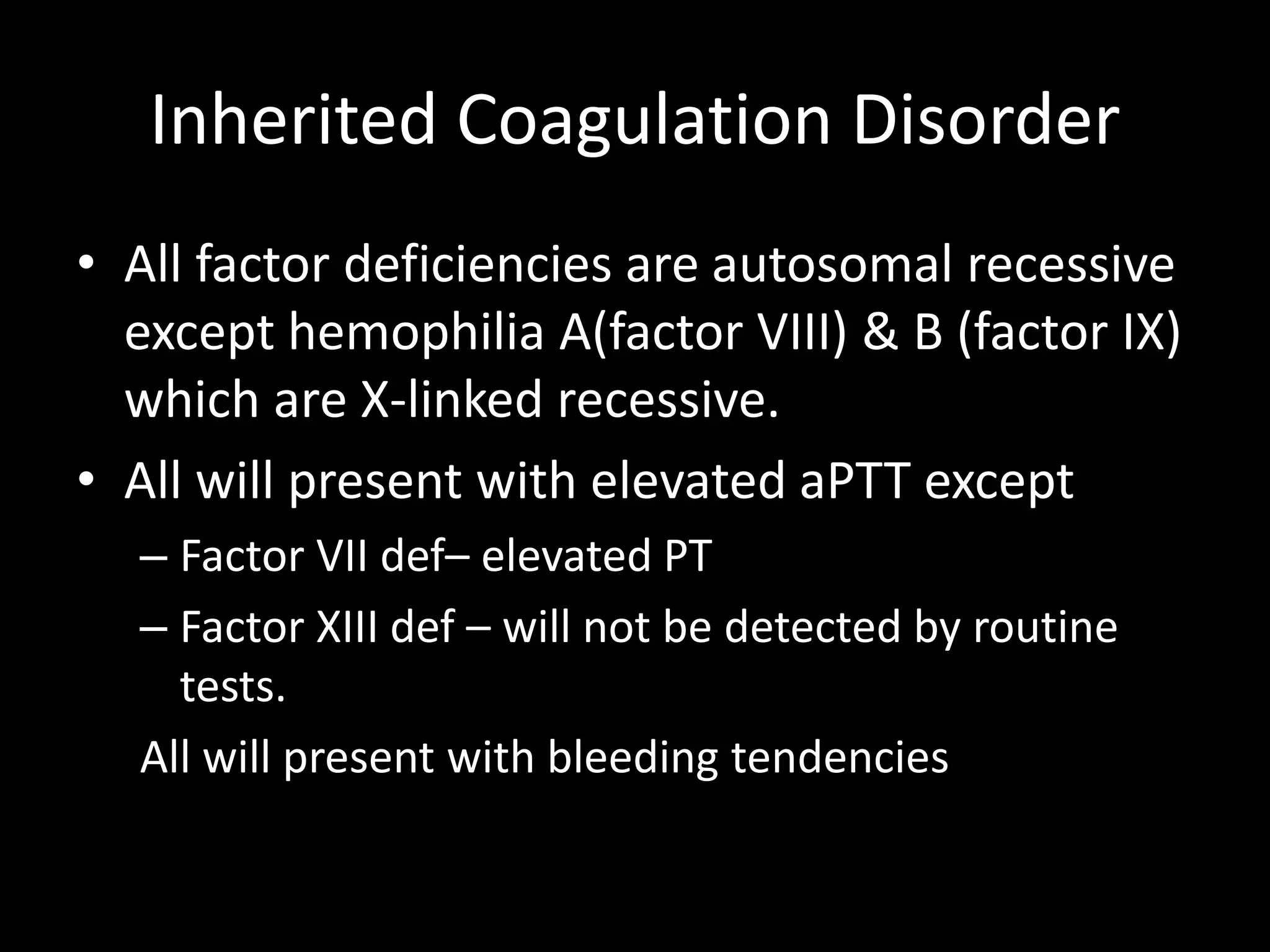Coagulation profile and its uses | PPTX