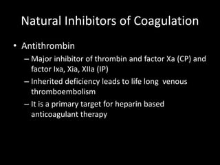 Coagulation profile and its uses | PPTX