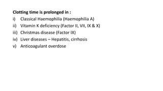 Coagulation profile | PPTX
