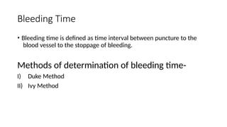 coagulation profile (2).pptx OF MICROBIOLOGY | PPTX