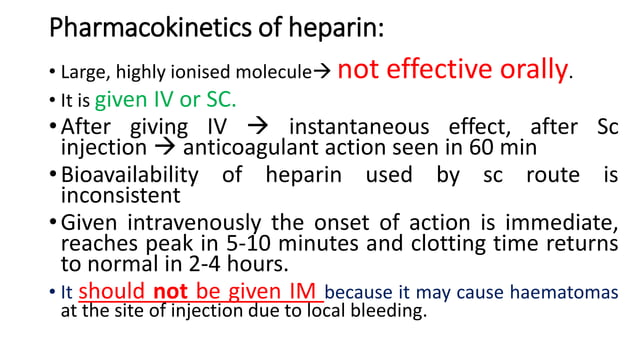 Coagulats and anticoagulants pharmacology | PDF | Blood Disorders ...