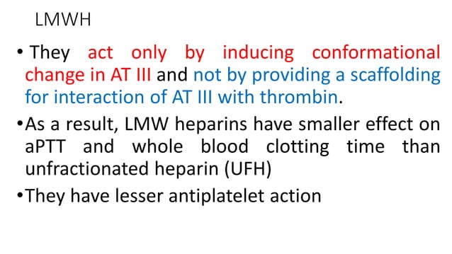 Coagulats and anticoagulants pharmacology | PDF | Blood Disorders ...