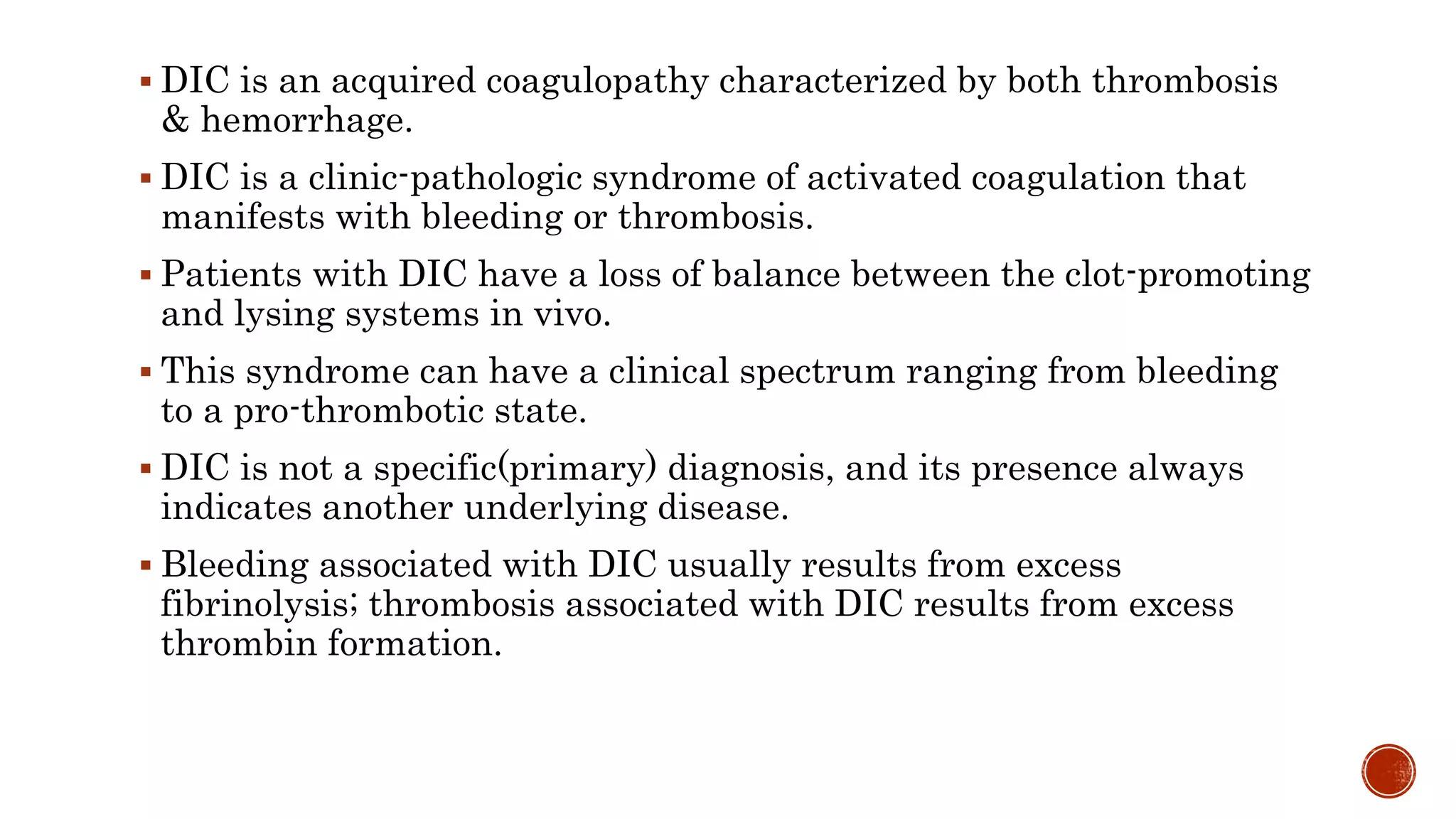 Coagulation disorders Pathology. Dr. Umme HAbiba | PPTX