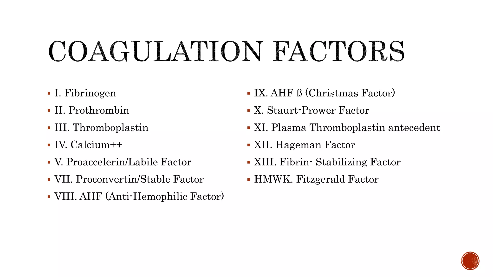Coagulation disorders Pathology. Dr. Umme HAbiba | PPTX
