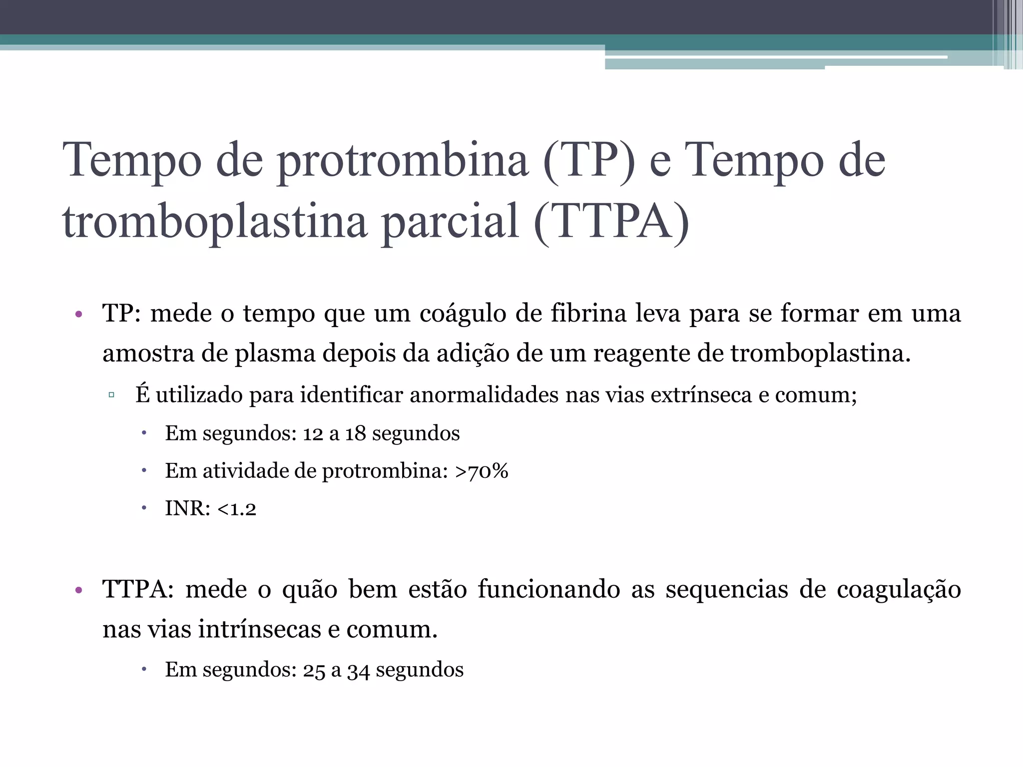 Coagulograma | PPTX