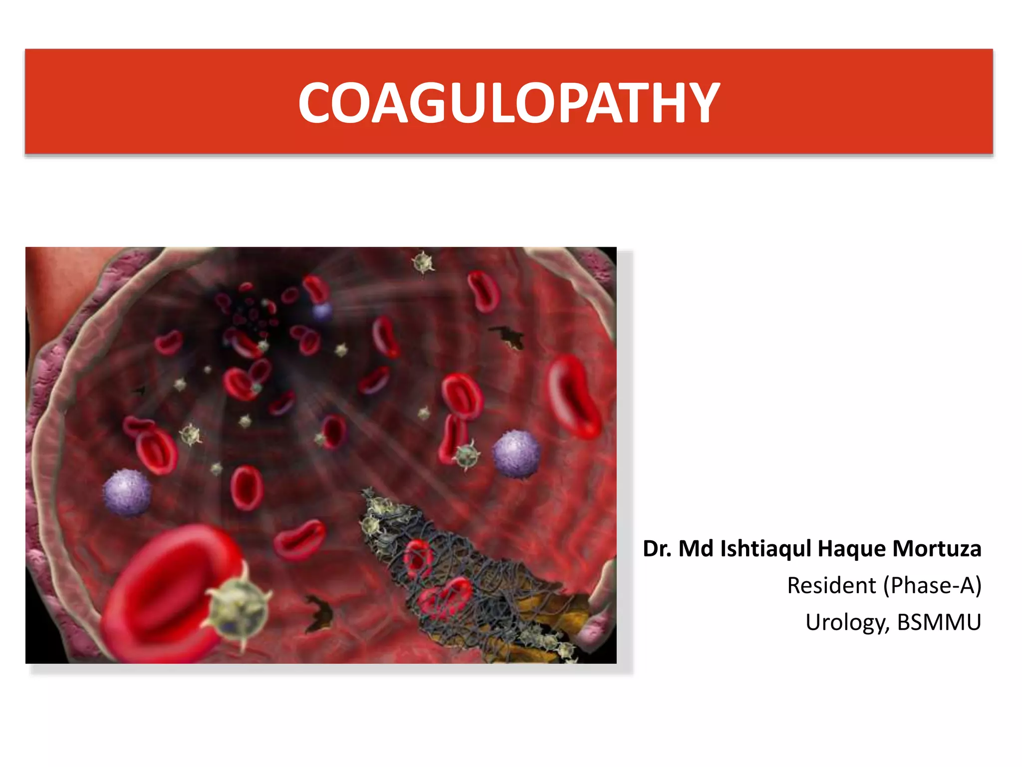 Coagulopathy | PPTX