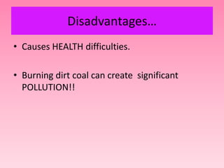 Coal! | PPTX | Indoor Environmental Quality | Home & Garden