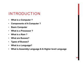 Coal 1 - introduction to assembly programming in Assembly Programming | PDF