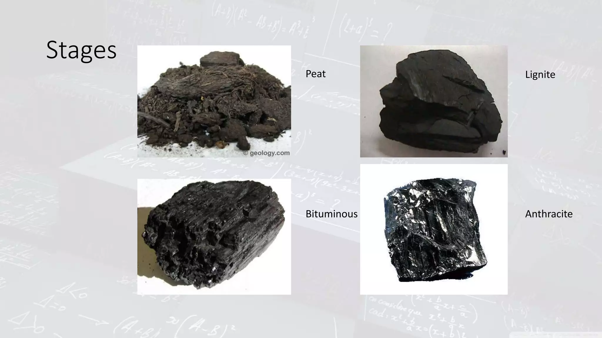 Basic information of Coal | PPTX | Chemistry | Science