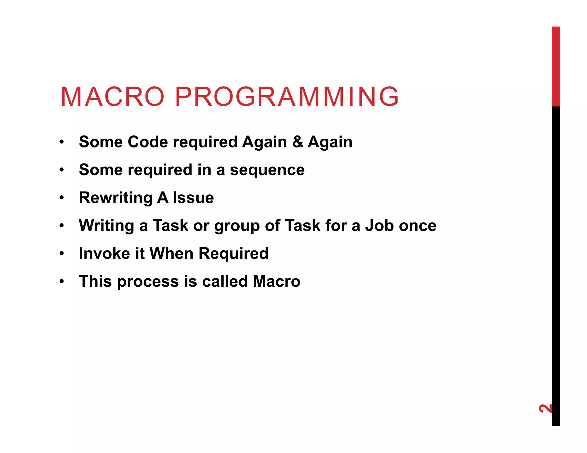 Coal 21- macro in Assembly Programming | PDF