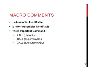 Coal 21- macro in Assembly Programming | PDF