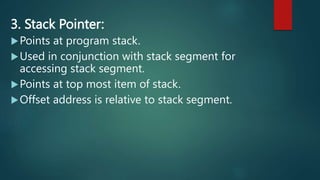 Index registers in Central Processing Unit | PPTX