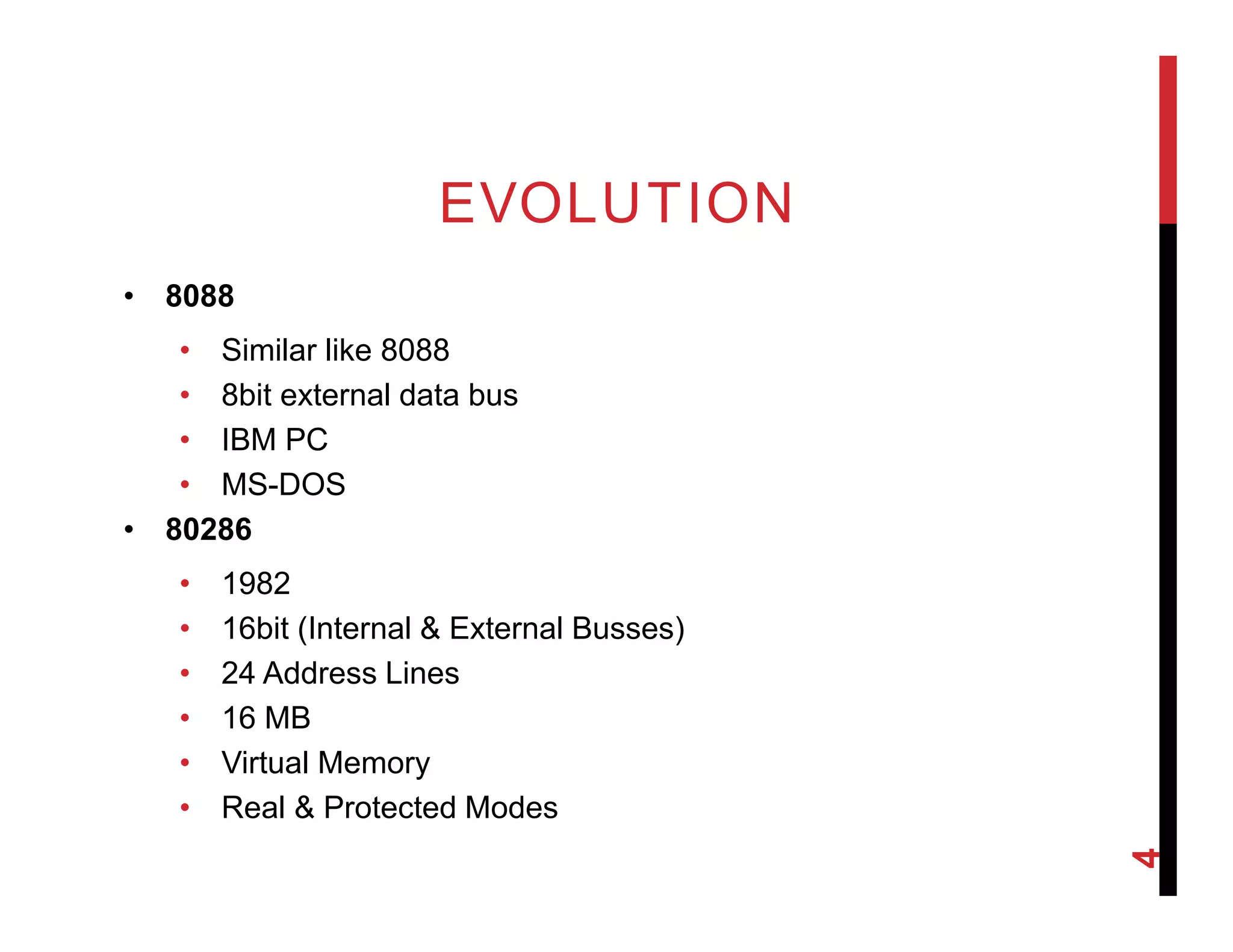 Coal 3 history of intel evolution in Assembly Programming | PDF